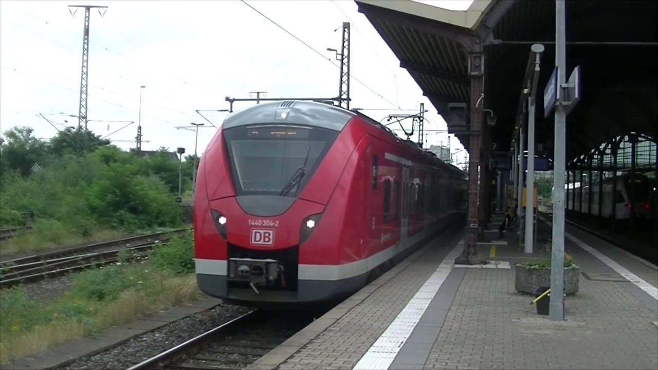 DB BR1440 304-2+813-2 abfahrt von Mönchengladbach Hbf - YouTube