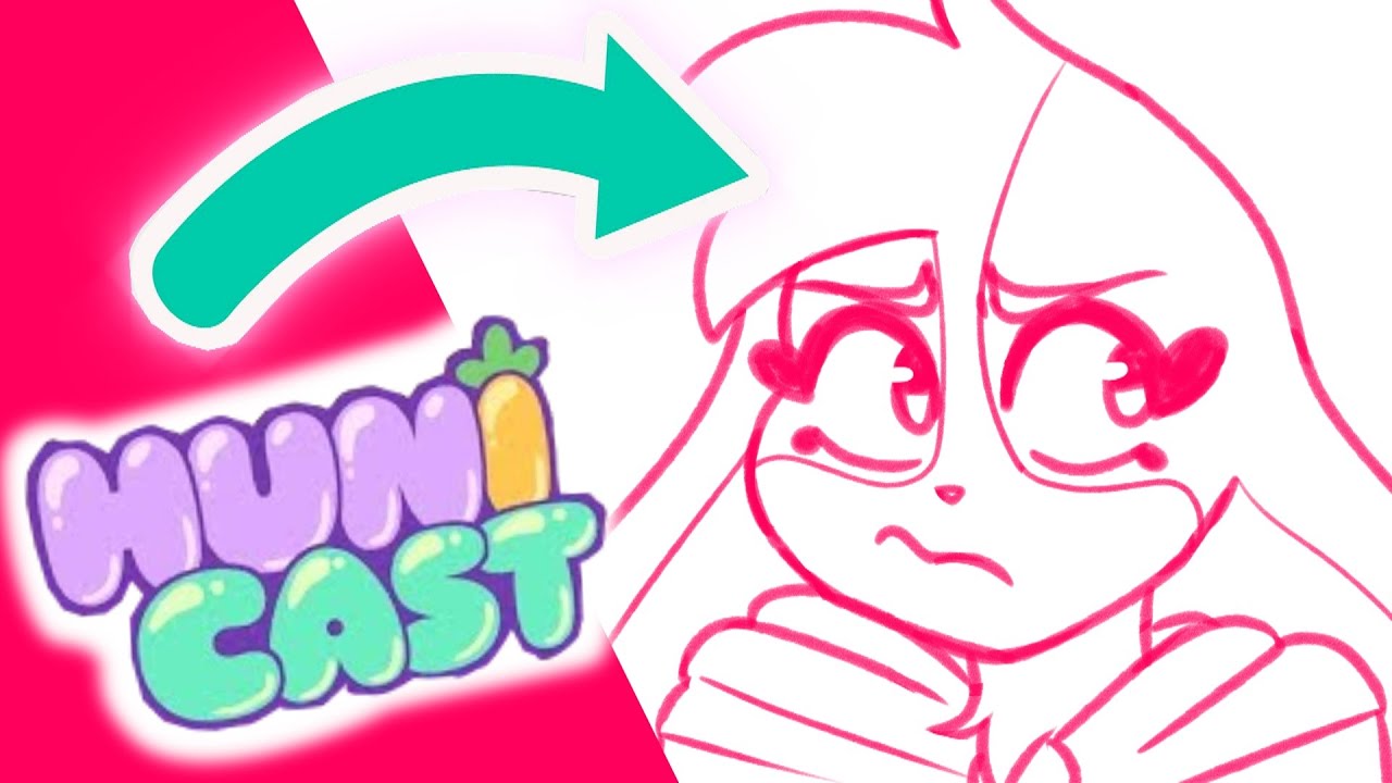 🐰 Watch Me DRAW A Quick HuniBun Doodle // REAL TIME #hunicast # ...