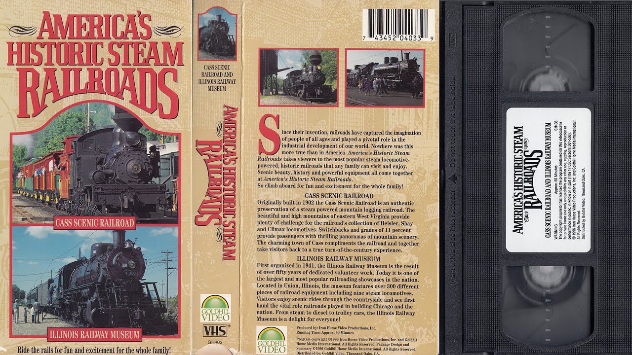 America's Historic Steam Railroads - Cass Scenic Railroad & Illinois ...