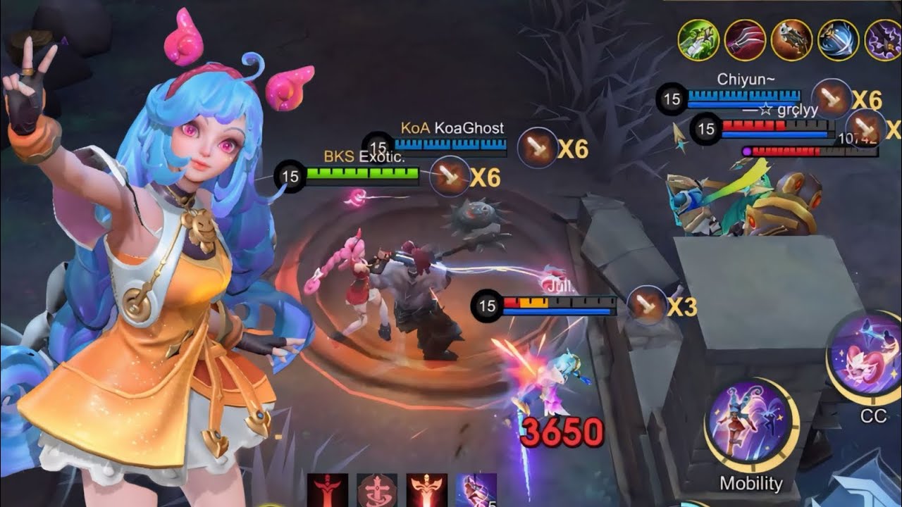 Cici with great Teammates‼️protected by the strong Balmond and the ...