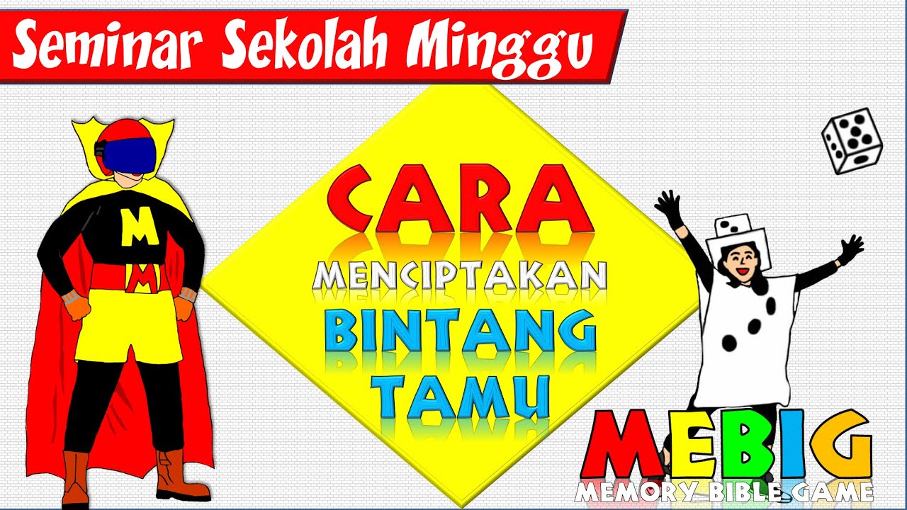 Seminar Sekolah Minggu II Menciptakan Bintang Tamu II MEBIG Indonesia ...