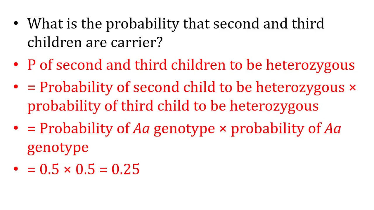 Exercise Probabilities; Compound / Joint Probabilities - YouTube