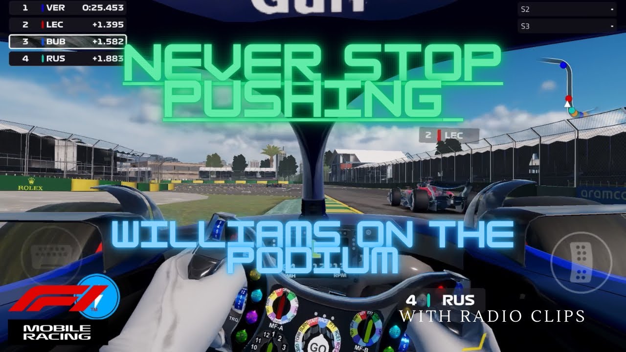 Don’t Stop Pushing | Australia | F1 MOBILE RACING 2023 - YouTube