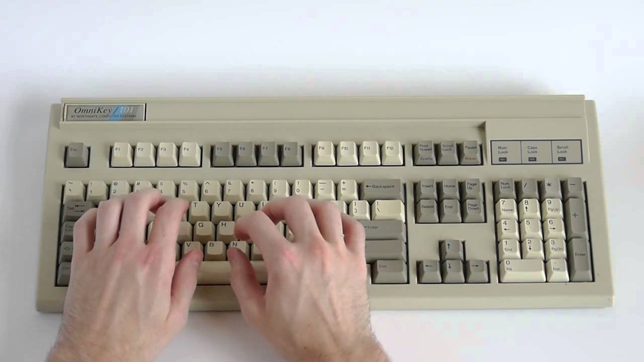Northgate Omnikey 101 Typing Test (Complicated White ALPS) - KeyChatter ...