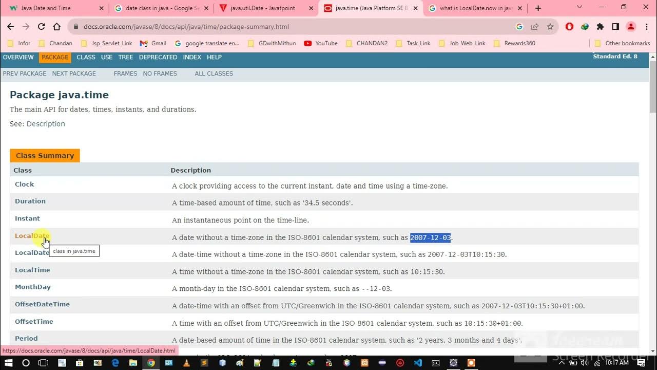 How to print LocalDate in JAVA - YouTube