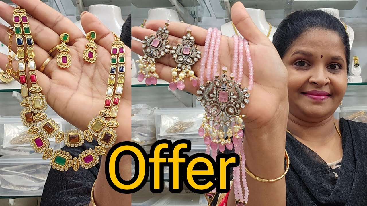 Clearance sale | 7032708199 | kundan, Victorian | 1GramJewellery | Sree ...