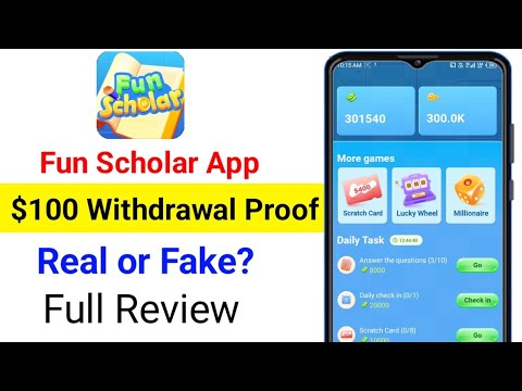 Fun Scholar App Withdrawal Proof | Fun Scholar App Real or Fake | Fun ...