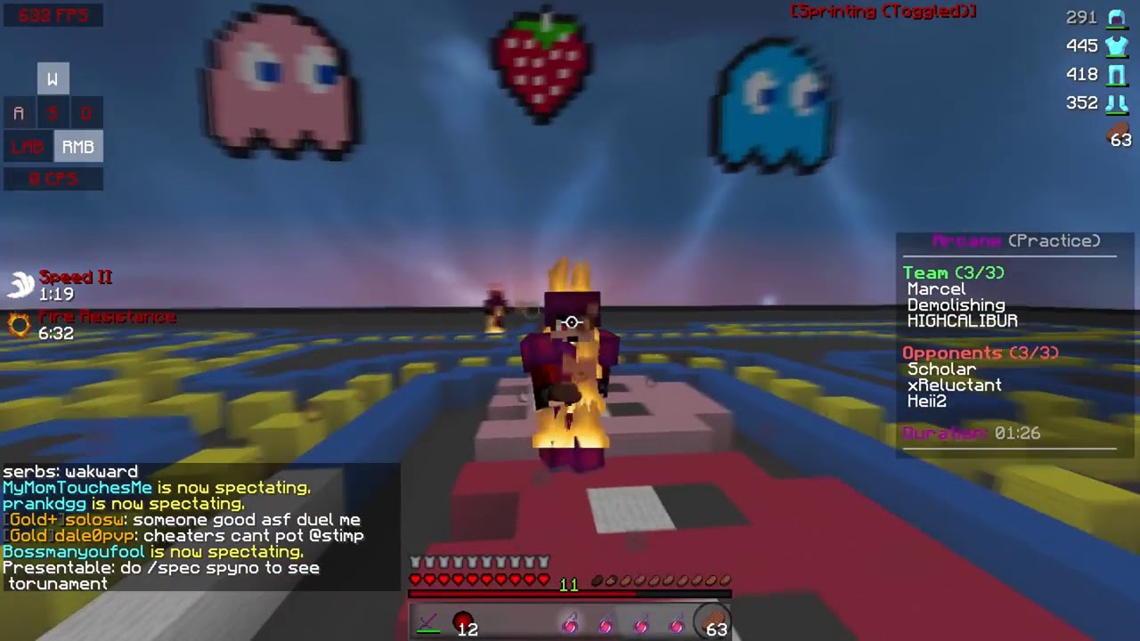 Minecraft PvP!Zaklali smo ih druze! - YouTube