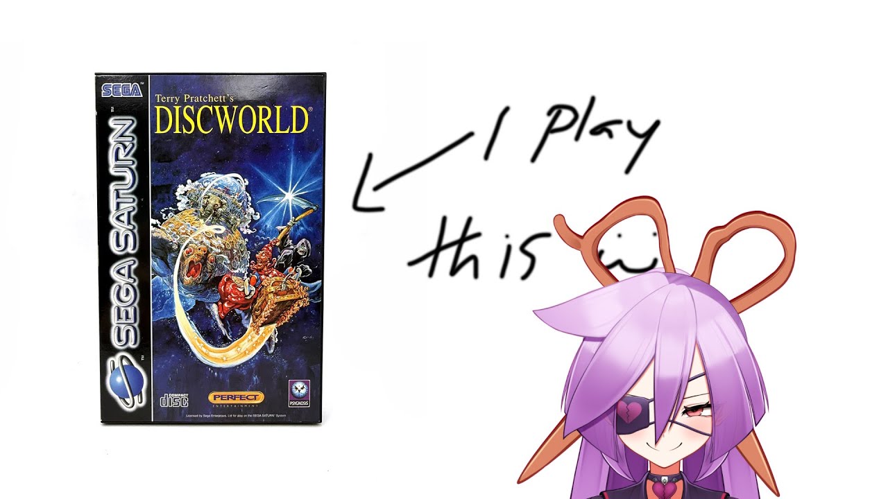 【Sega Saturn: Discworld】 PLAYING COOL POINT AND CLICK ON SEGA SATURN ...