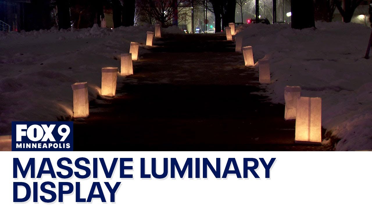 Massive light display brings holiday cheer to Hopkins - YouTube