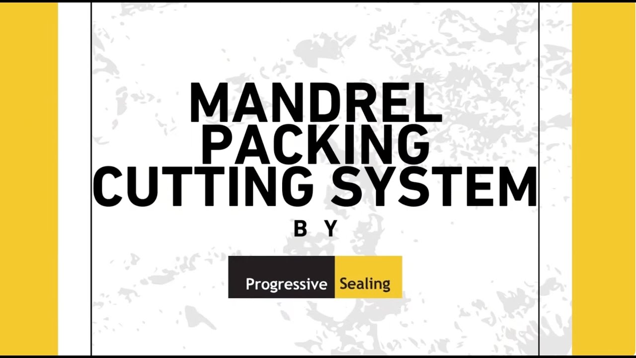 Mandrel Packing Cutting System - YouTube