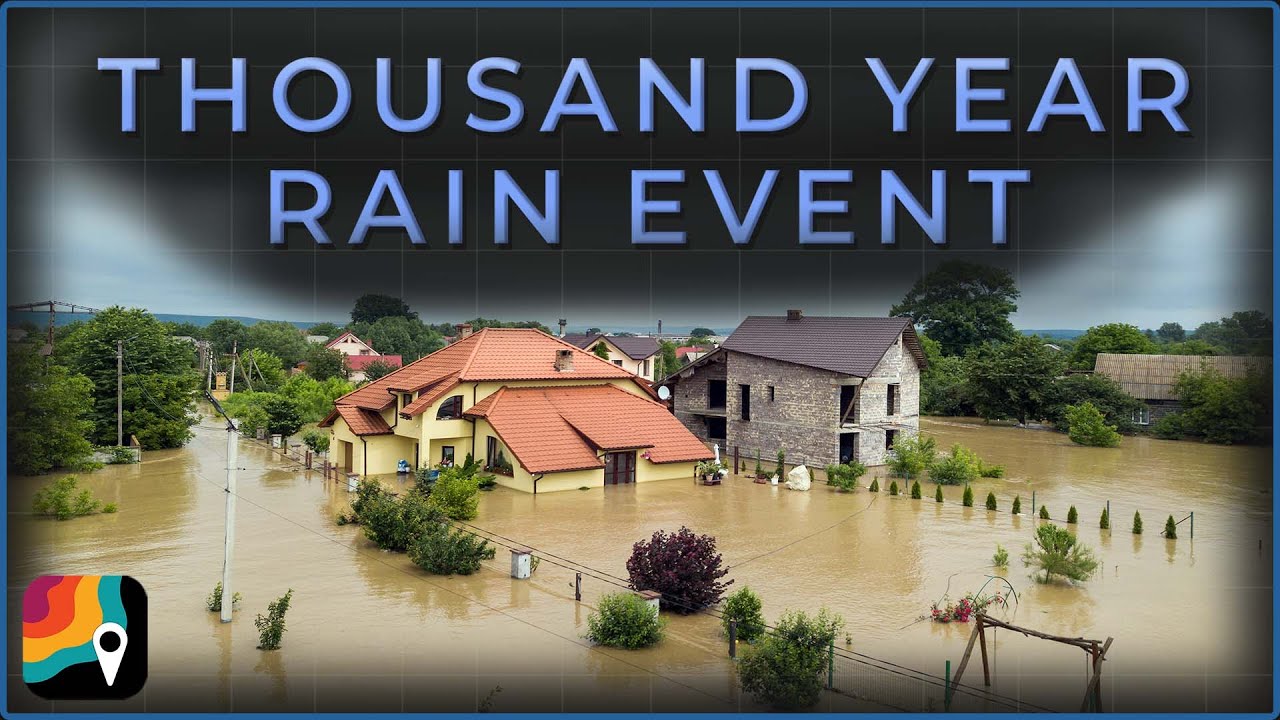 What's a thousand year rain event? - YouTube