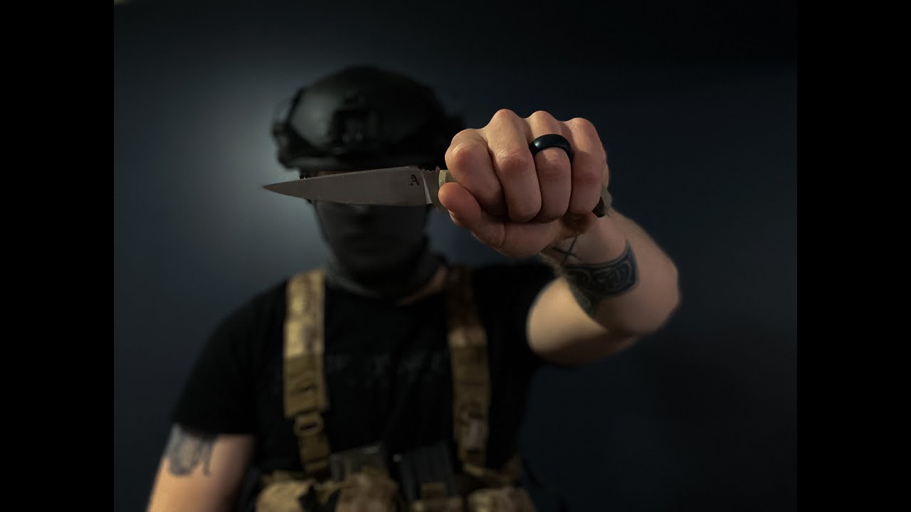 Krava Cut x Amphibious Rubicon Combat Knife - YouTube