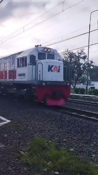 Melintas langsung kereta api java perlintasan liar Bekasi#keretaapi # ...