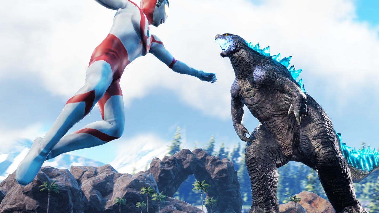 NEW Epic Godzilla Kaiju In Ark BATTLE FOR THEIR LIVES! - Ark Modded ...
