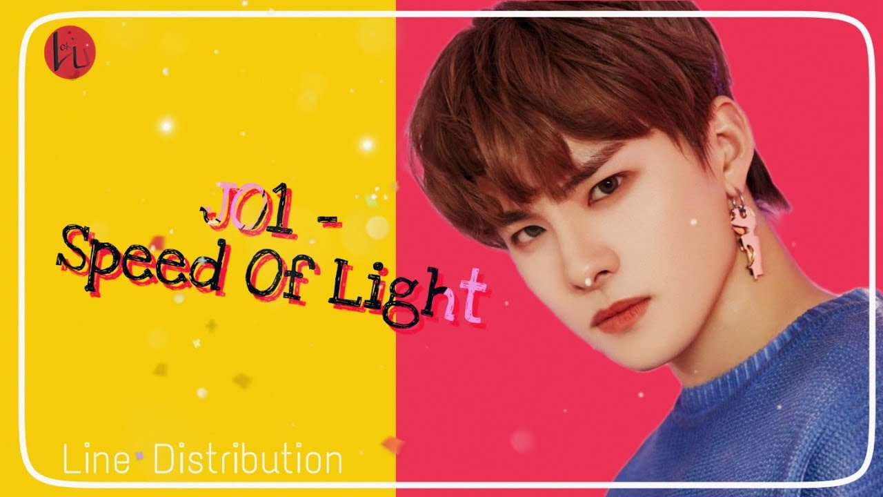 JO1 - Speed Of Light Line Distribution || Colour Coded - YouTube