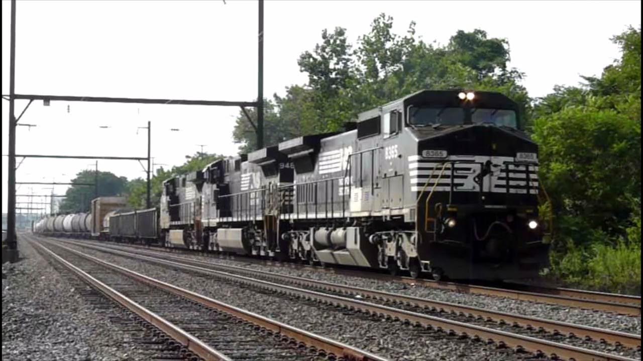 20120815P August 15 2012 NS Harrisburg Line 38G Abrams Yard Morrisville ...