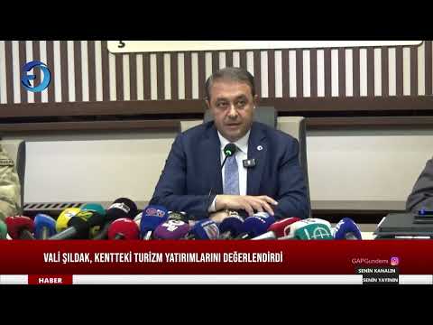 Şanlıurfa Valisi Hasan Şıldak, kentteki turizim yatırımlarını değerlendirdi