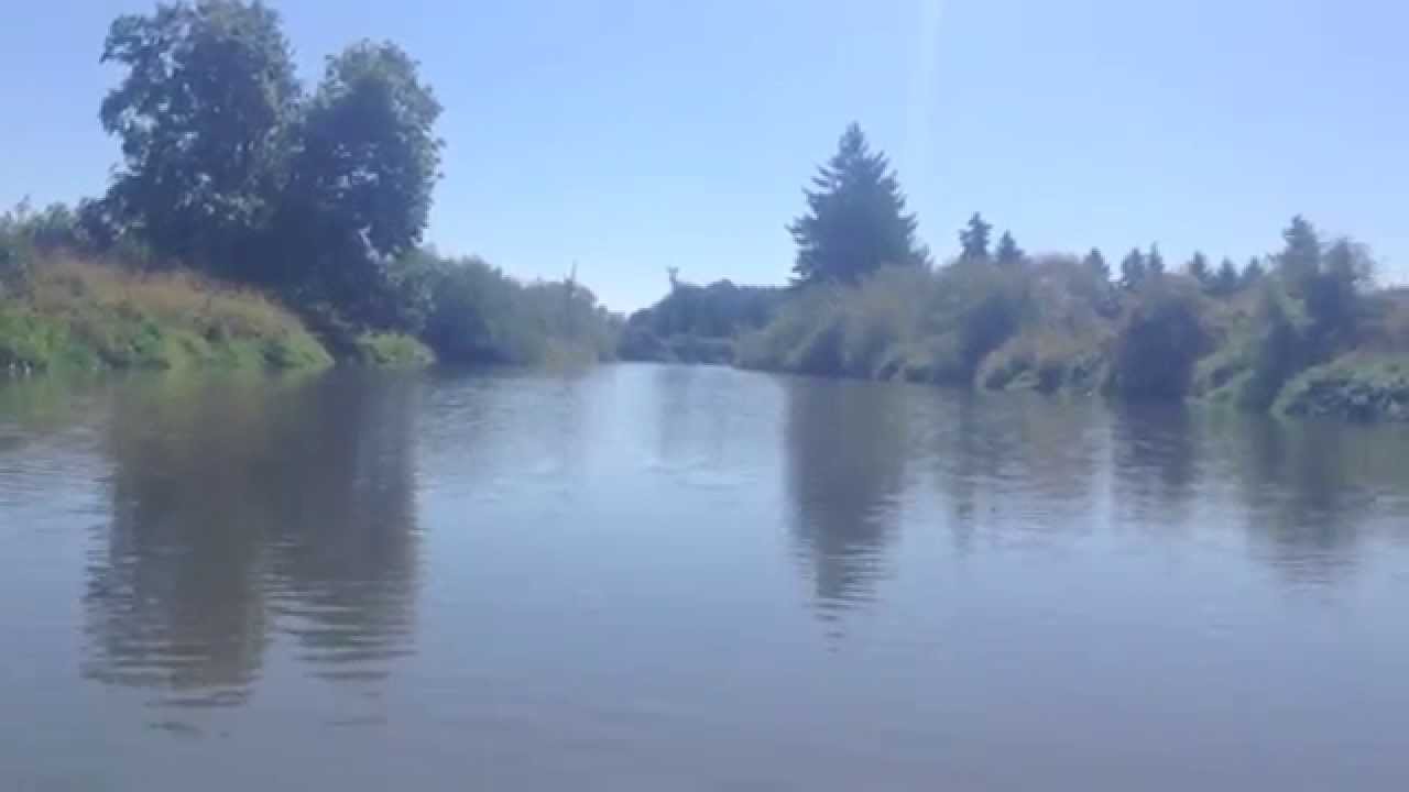 Canoeing On The Long Tom - YouTube