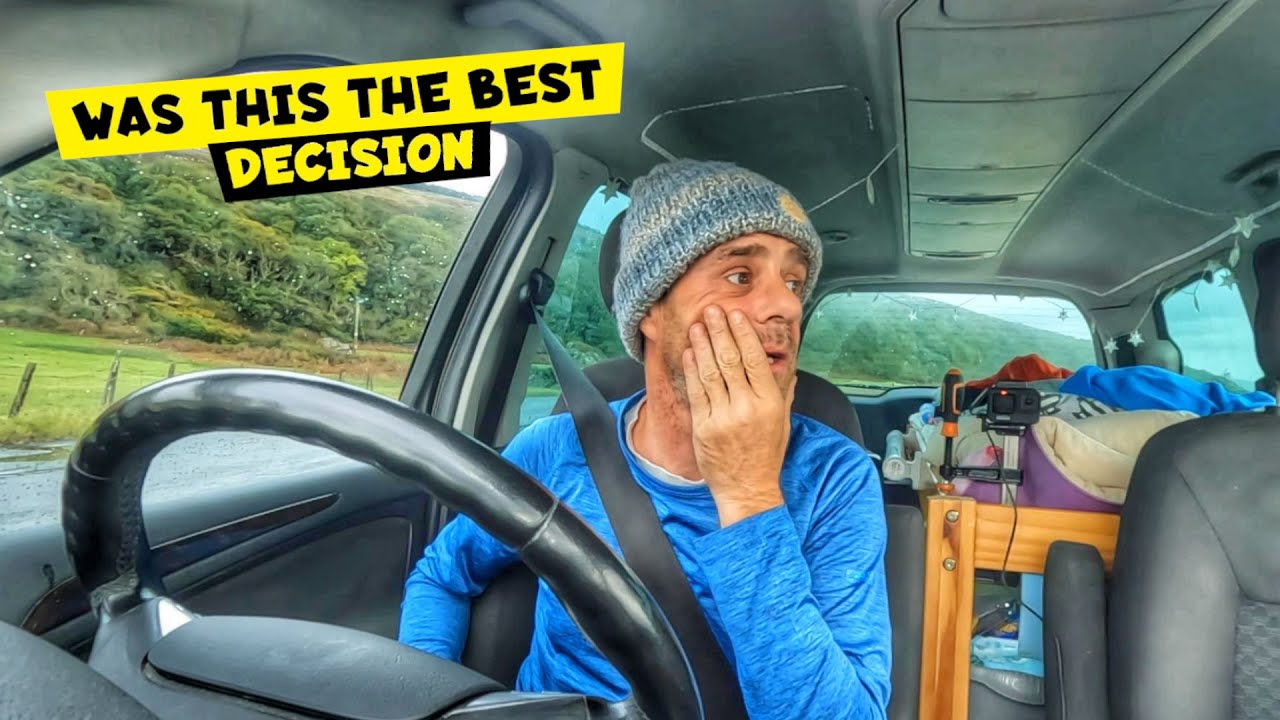 Car Camping The Wild Side of Scotland - Bad Weather and Anxiety ...