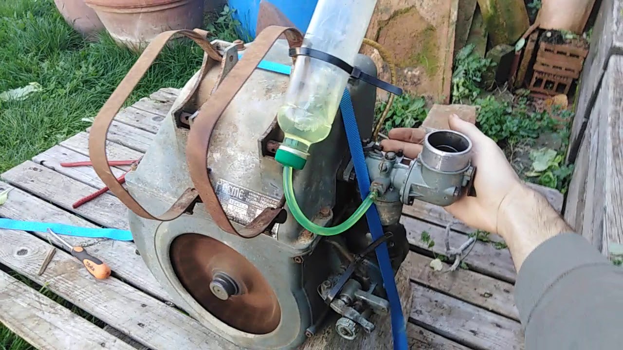 Motore acme riparte per la prima volta dopo 20 anni - YouTube