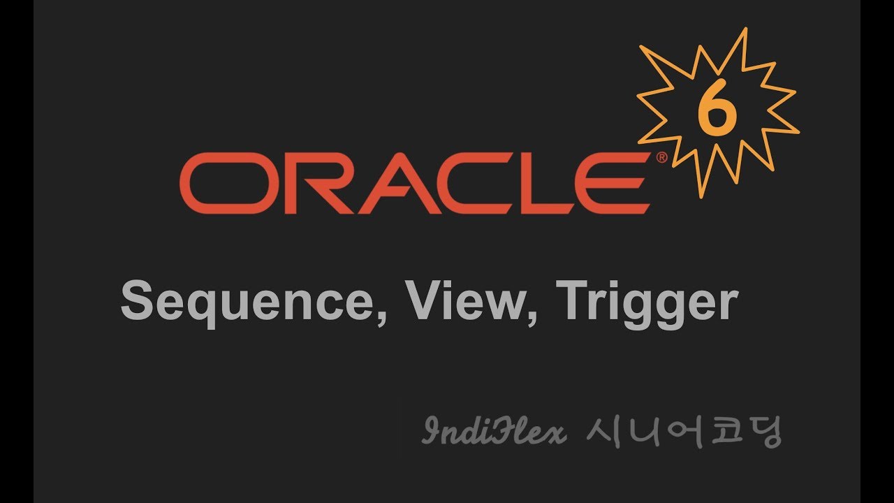 Oracle 06 Sequence View Trigger Youtube 1816