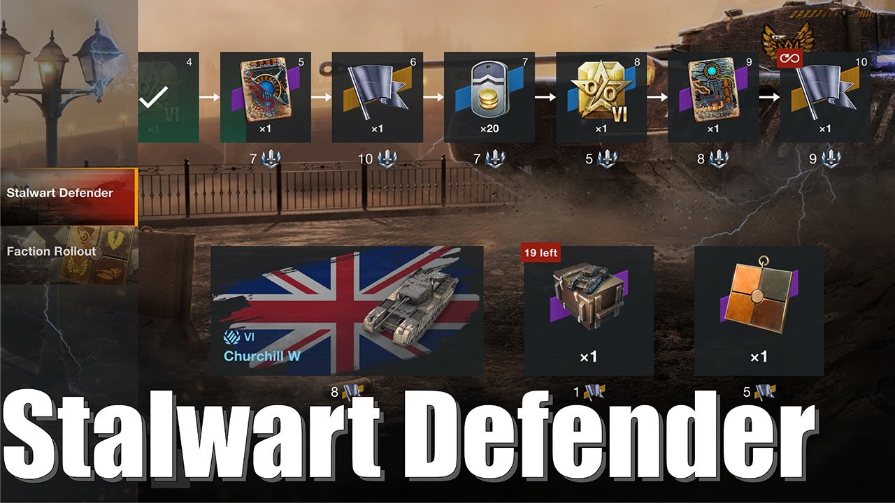 Playing the Stalwart Defender event in World of Tanks Blitz! #wotblitz ...