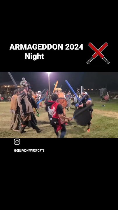 AG 2024 night fights #larp - YouTube