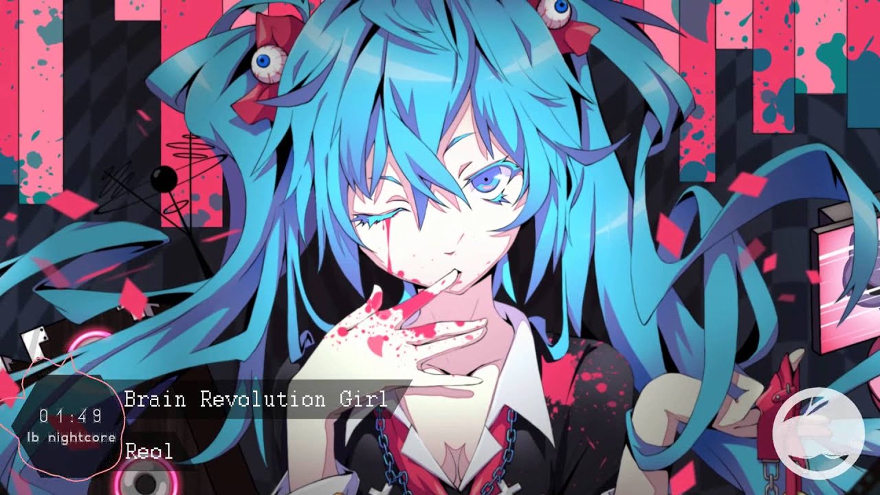 Nightcore - Brain Revolution Girl [脳内革命ガール,뇌내혁명걸] - YouTube