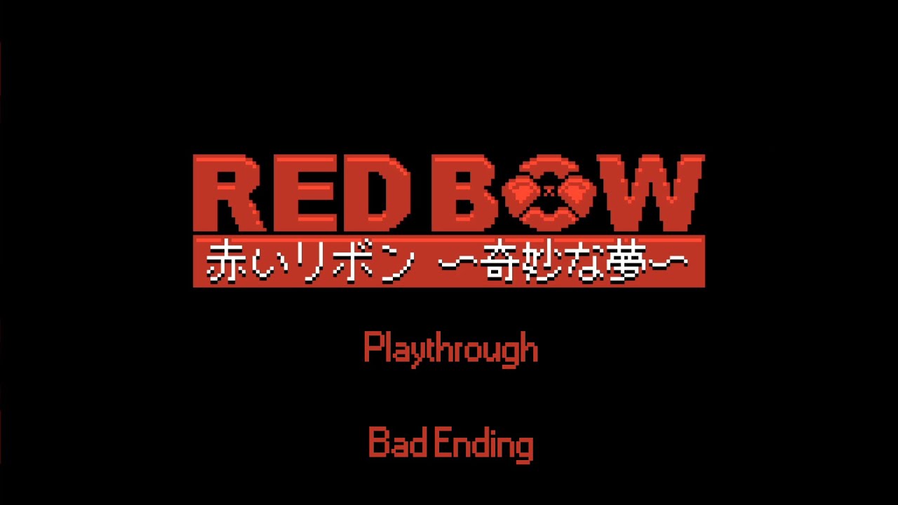 Red Bow - Nintendo Switch (Full Playthrough) - Bad Ending - YouTube