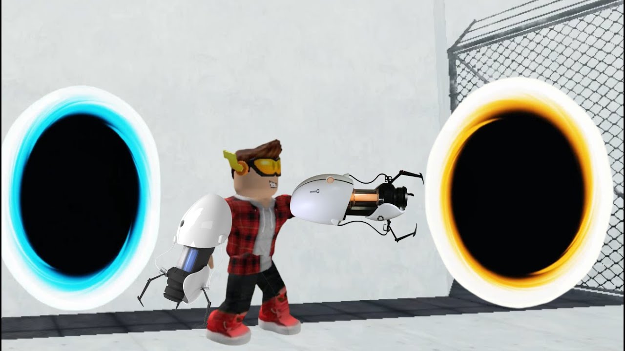 Agora eu Tenho DUAS Portal Guns | TUNNELER (Roblox) - YouTube