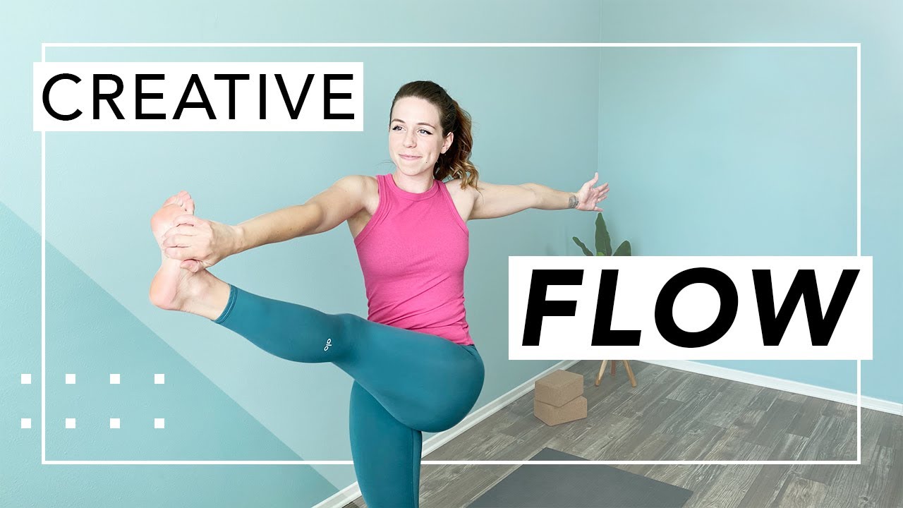 30 minute intermediate VINYASA FLOW yoga class - YouTube