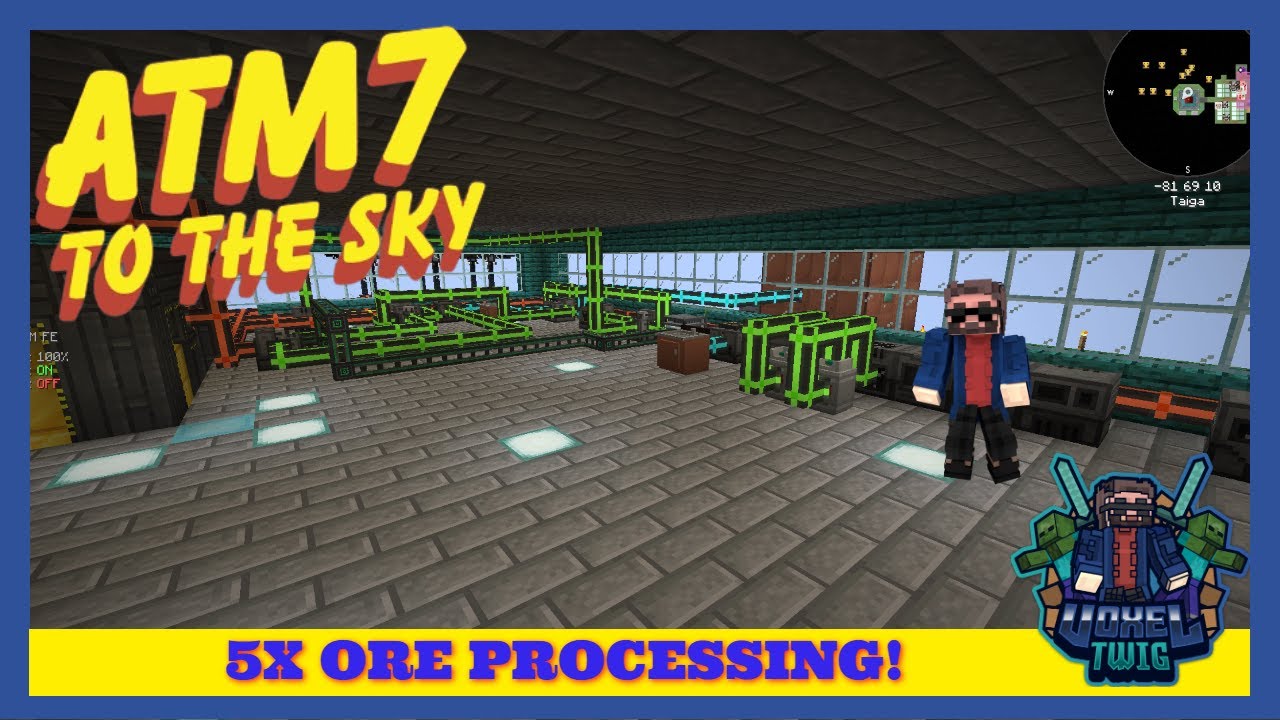 All The Mods 7 To The Sky | Ep25 | Mekanism Tier 4 Ore Factory...5X ...