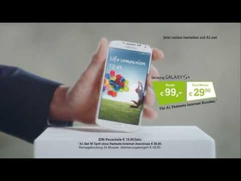 Das Samsung Galaxy S4 bei A1