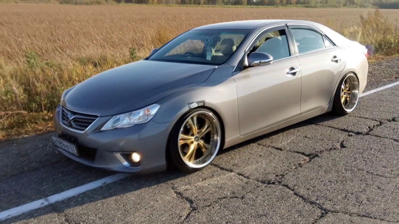 Mark X. GRX 130. 0-100kmh - YouTube