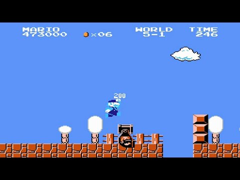 Super Ice Mario Bros, NES, #3 - YouTube
