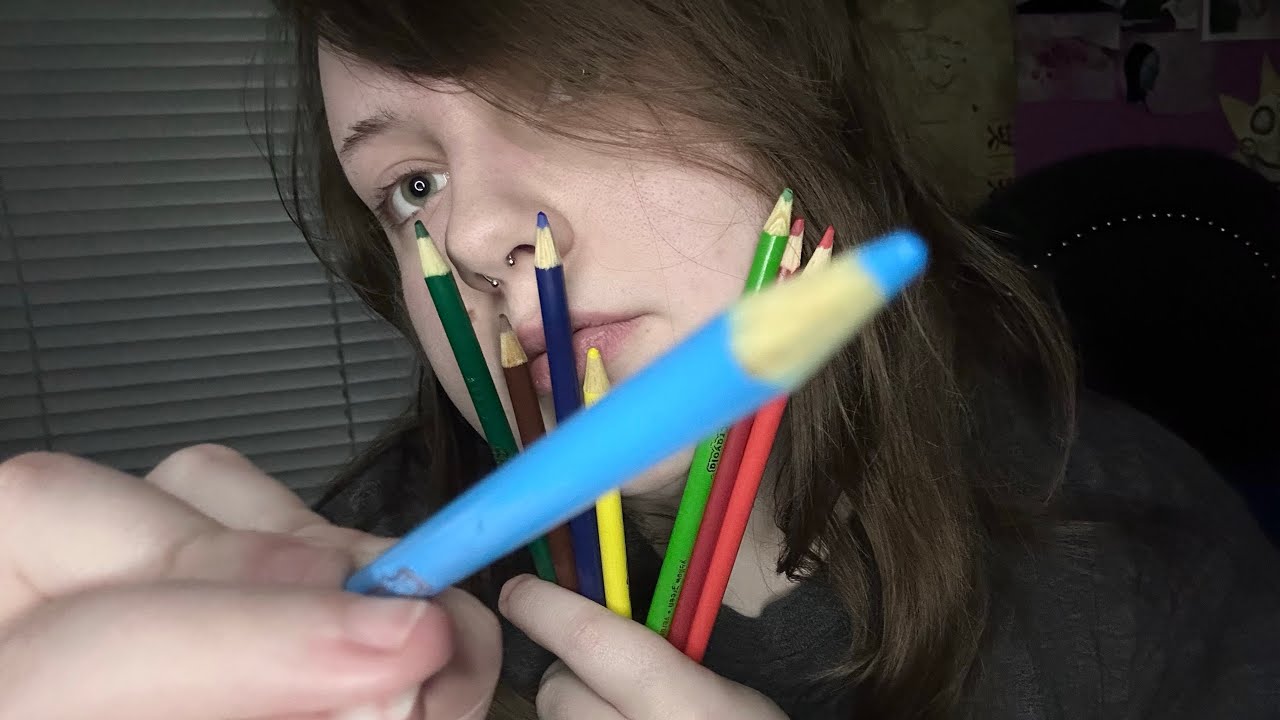 ASMR Drawing on Your Face 2 - YouTube