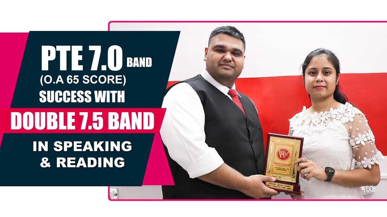 PTE 7 Band Success with Double 7.5 band Score - YouTube