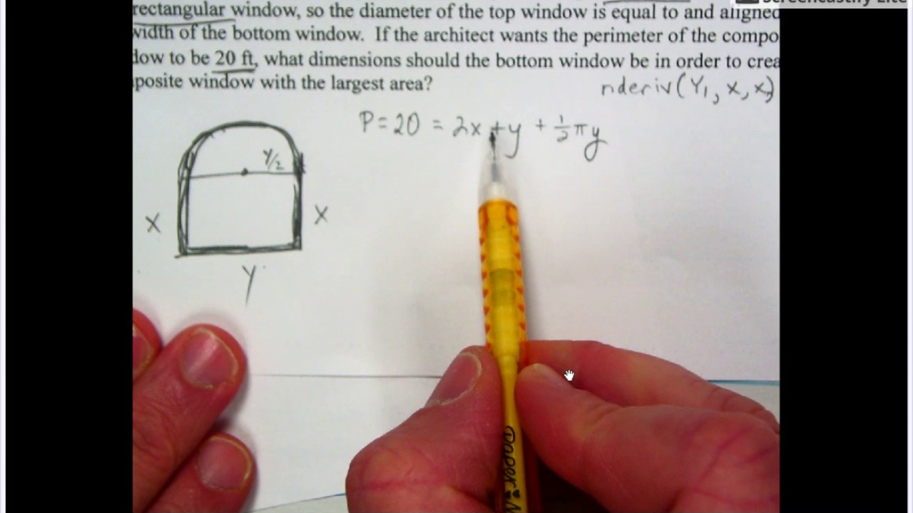 Optimization: norman window part 1 - YouTube