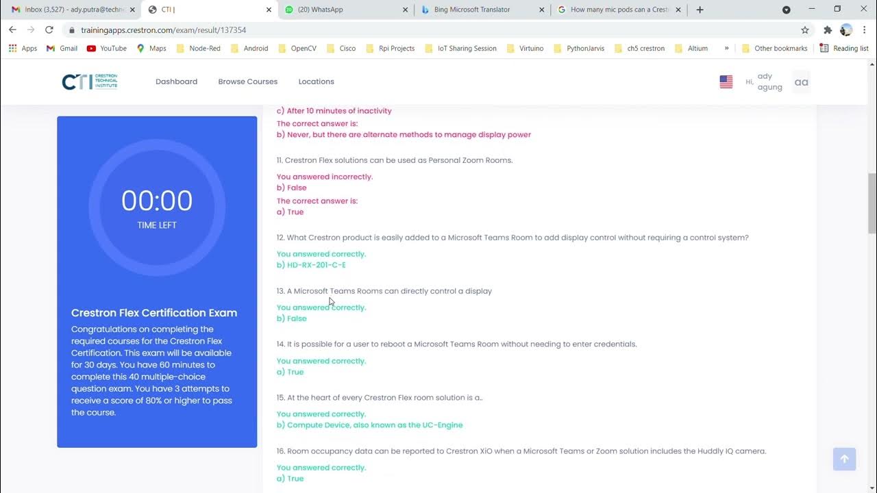 CTI - Crestron Flex Certification - YouTube