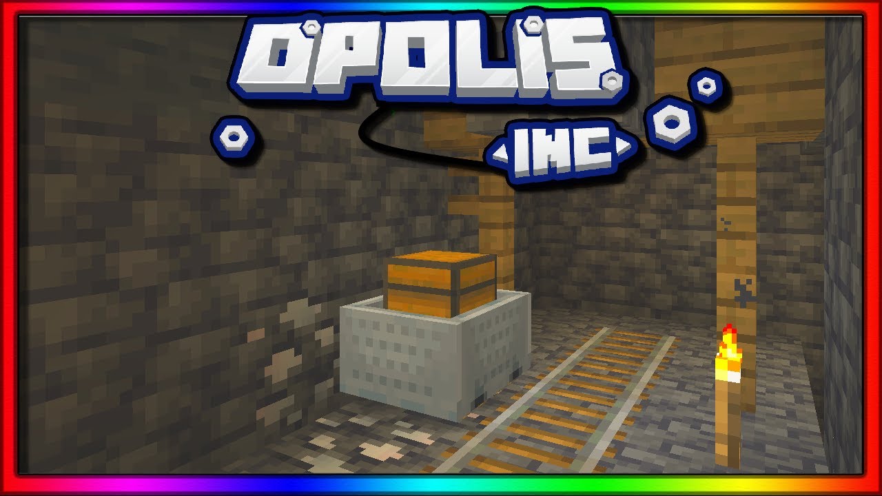 Opolis Inc Minecraft Mod Pack : Ep 3 In To The Mines - YouTube