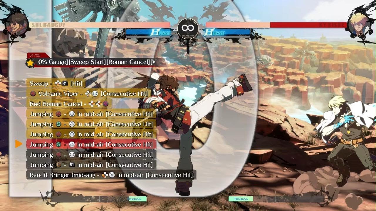 Guilty Gear my very own combo - YouTube