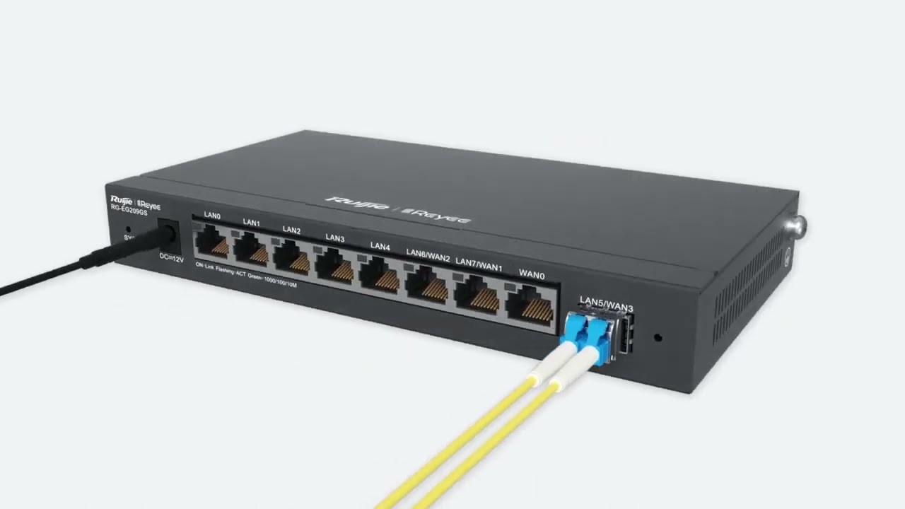 EG209GS Router Unboxing - YouTube