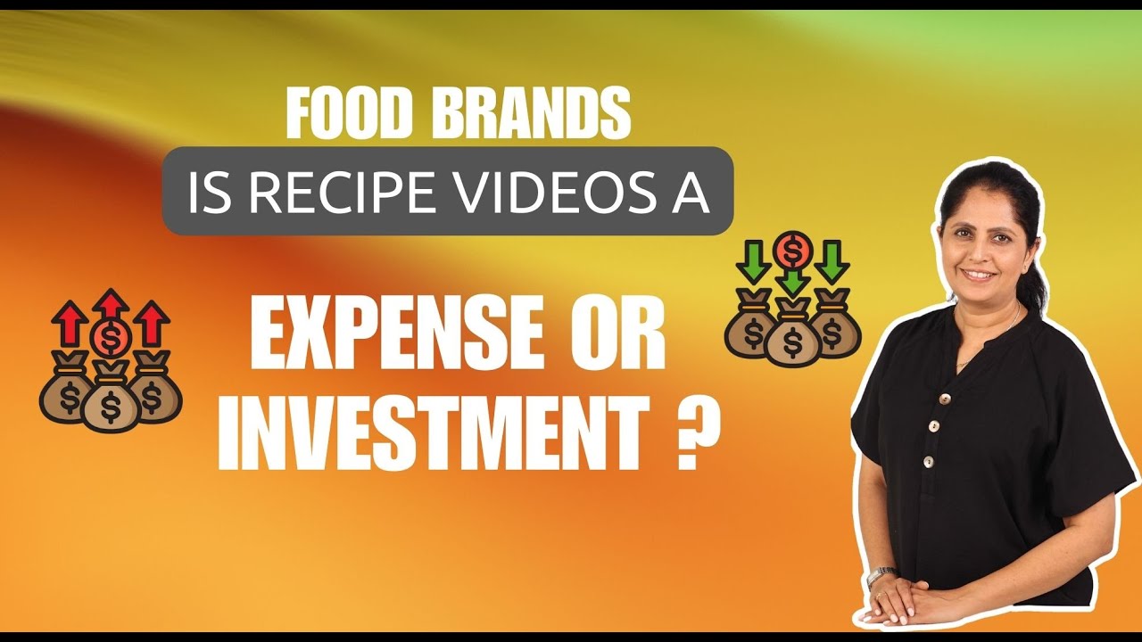 Recipe videos: Is it an Expense or Investment for food ingredient ...