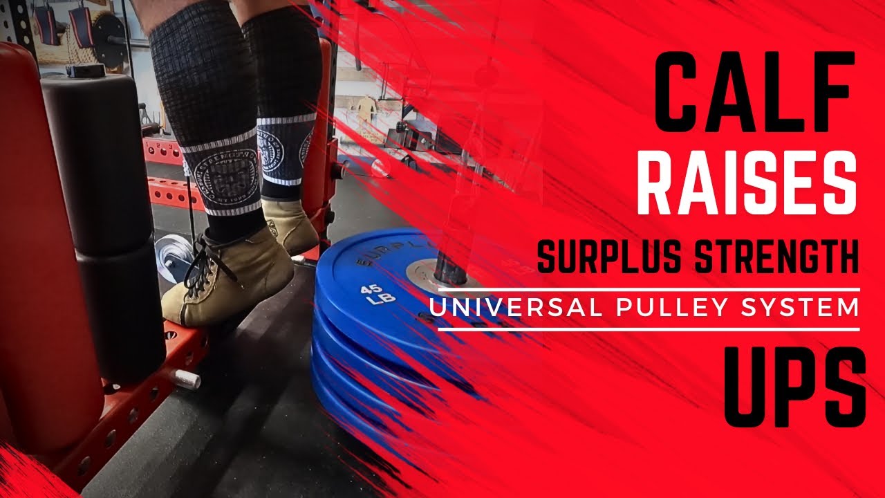 Build Insane Calves with the UPS from Surplus Strength: Home Gym Hack ...