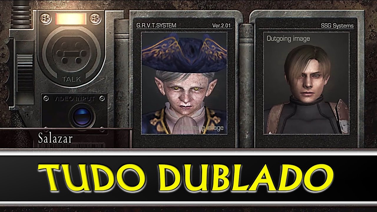Todas as transmissões de rádio de Salazar em Resident Evil 4 dubladas ...