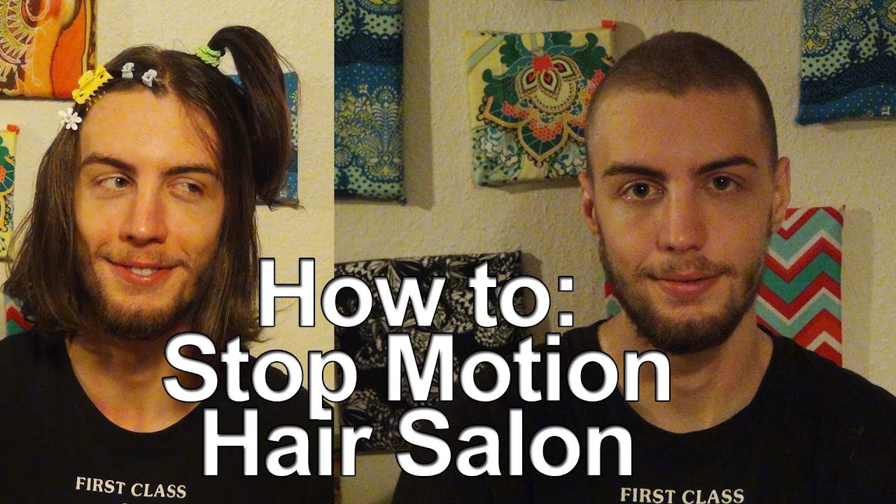 How to: Stop Motion HAIR SALON - YouTube