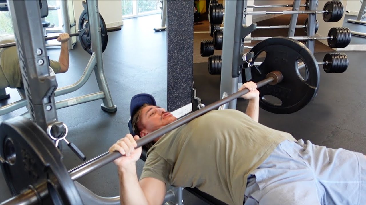 Crushing Bench Press: Mahut Debut/Protein Shakes/Lizzo - YouTube