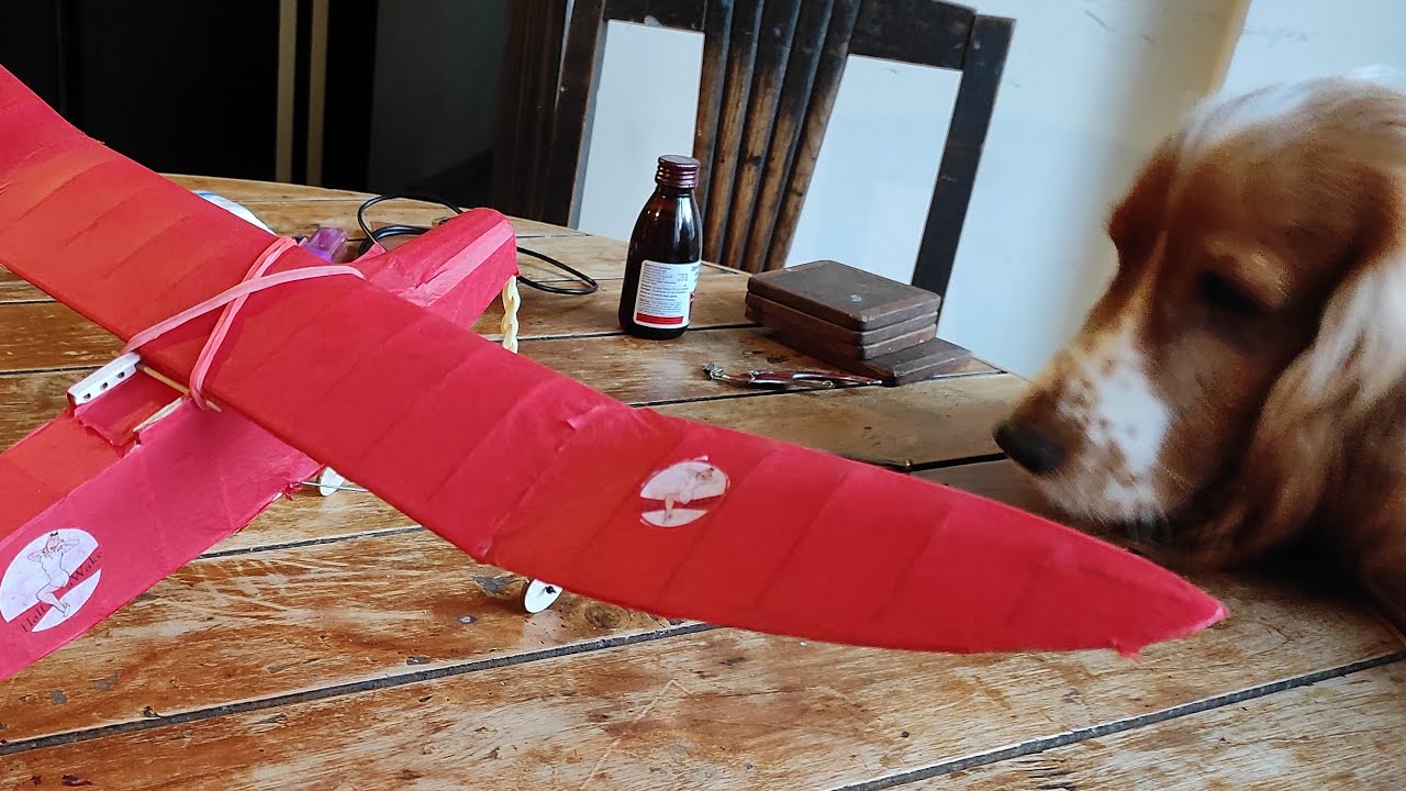 Half aWake - Rubber Powered - Build & Trim - YouTube