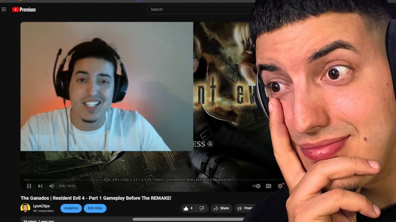 REACTION to my FIRST YouTube VIDEO‼️ - YouTube